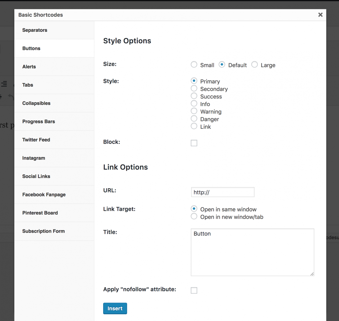 Basic Shortcodes - Powerkit Documentation - Code Supply Co.
