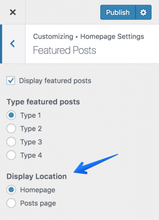 Homepage Settings - Spotlight Documentation - Code Supply Co.