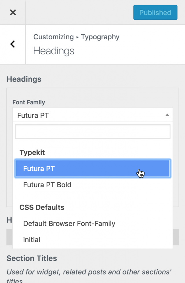 Typekit Fonts - Powerkit Documentation - Code Supply Co.