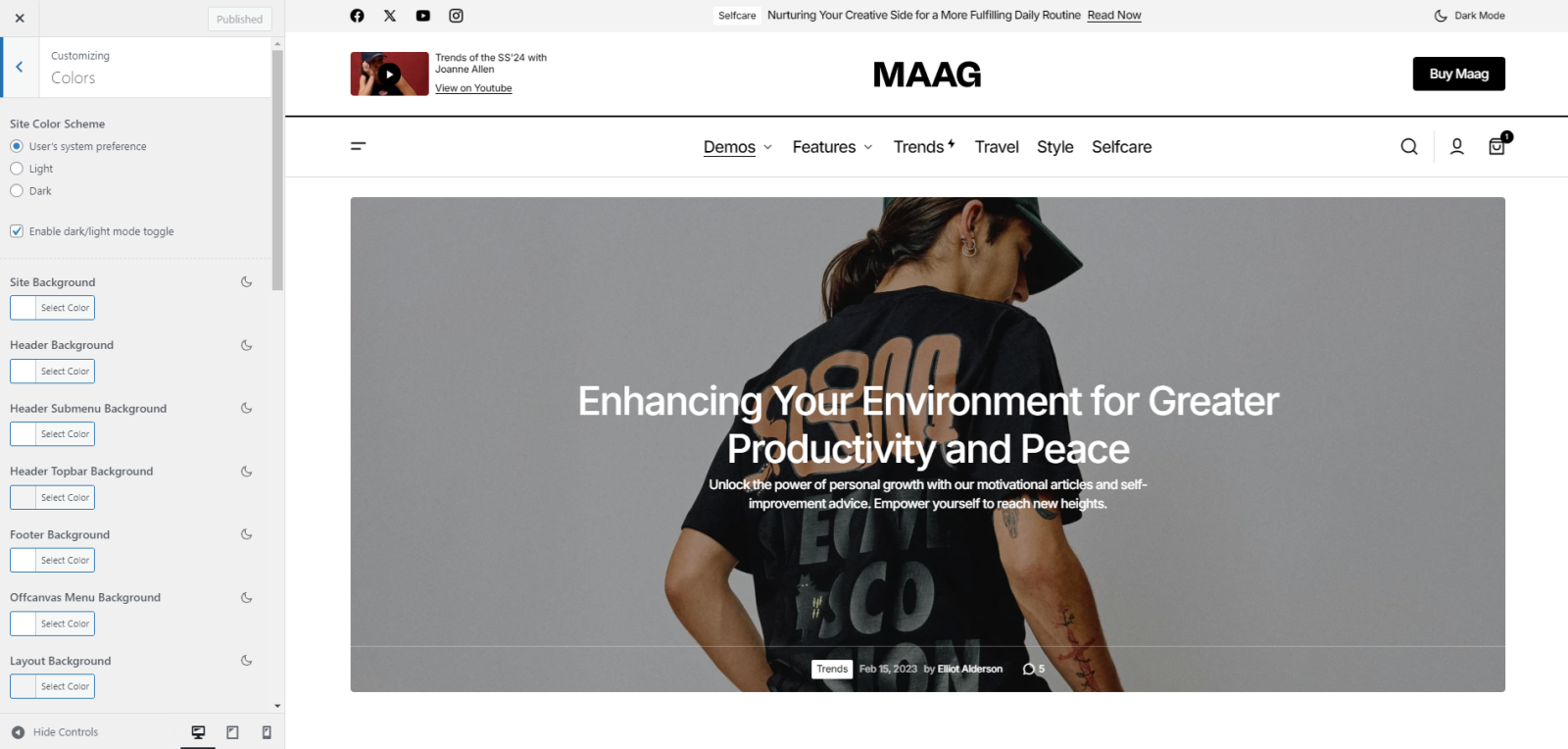 Design & Colors - Code Supply Co.