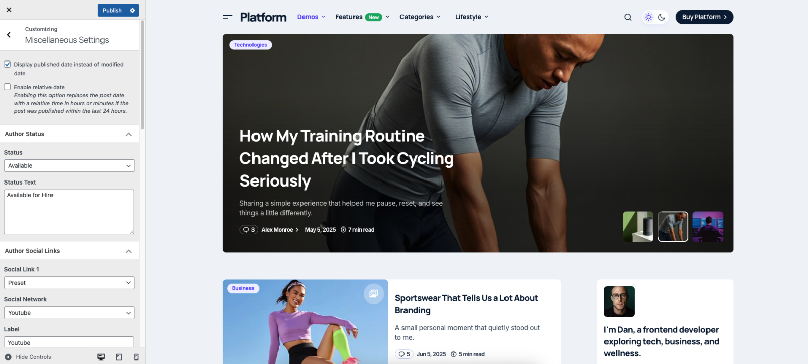Miscellaneous Settings - Code Supply Co.