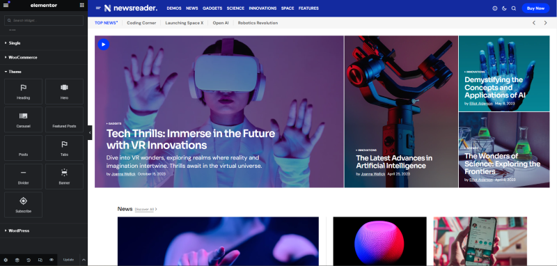 Elementor Blocks - Code Supply Co.